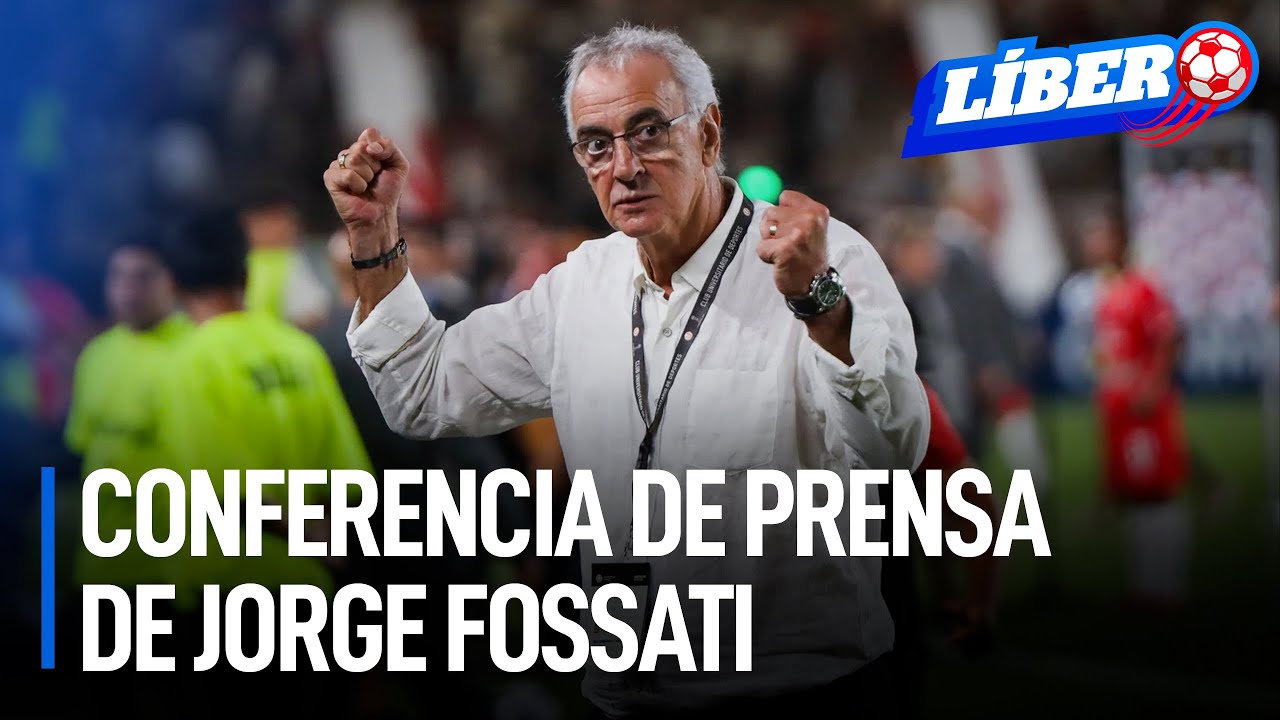 Conferencia en vivo: Jorge Fossati es presentado como nuevo DT de la ...