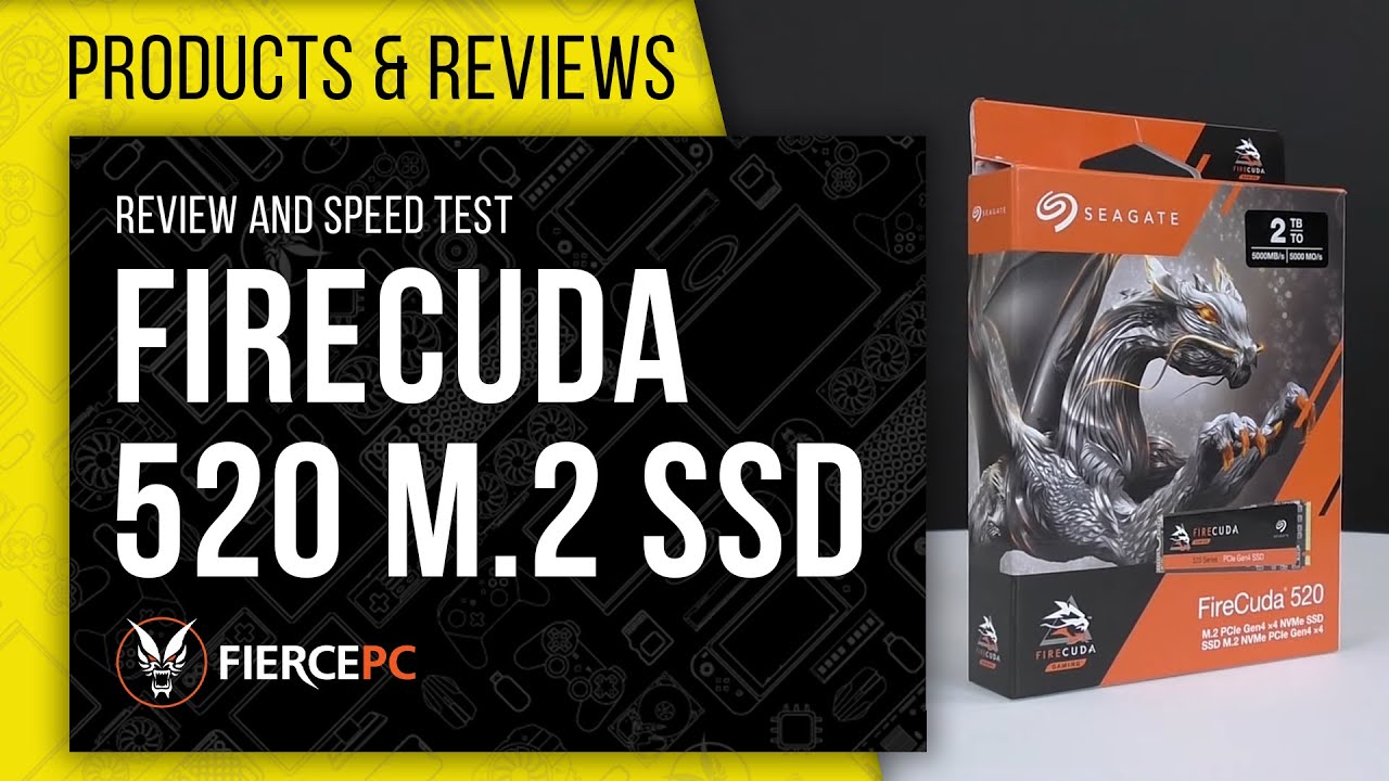 FireCuda 520 M.2 PCIe 4.0 NVMe SSD Review and Speed Test - YouTube