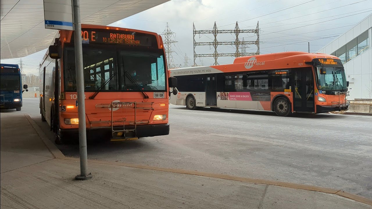 MiWay Kipling Terminal Walking To TTC Subway Station Via Underground ...