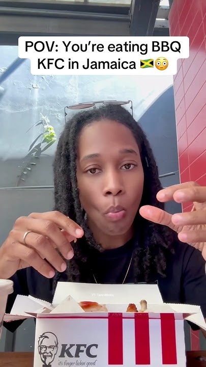 Jamaican KFC hit different 😮‍💨 #jamaica #jamaican - YouTube