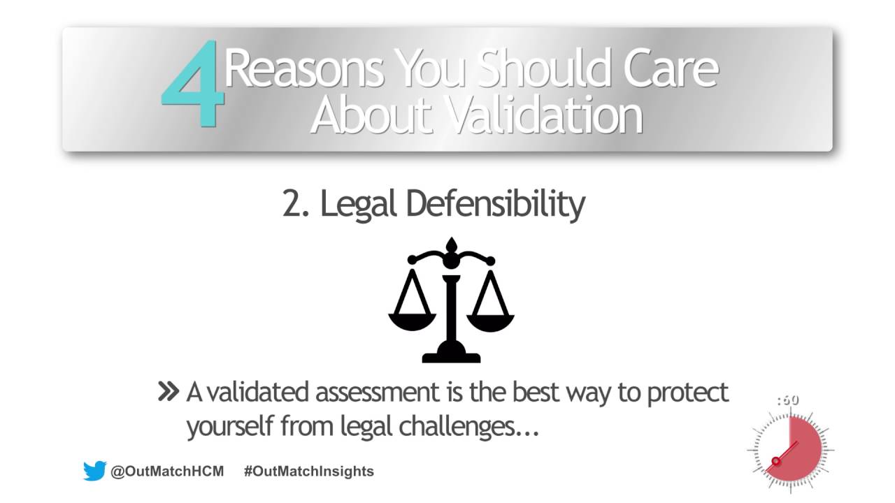 OutMatch Minute Assessment Validation, part 1 - YouTube
