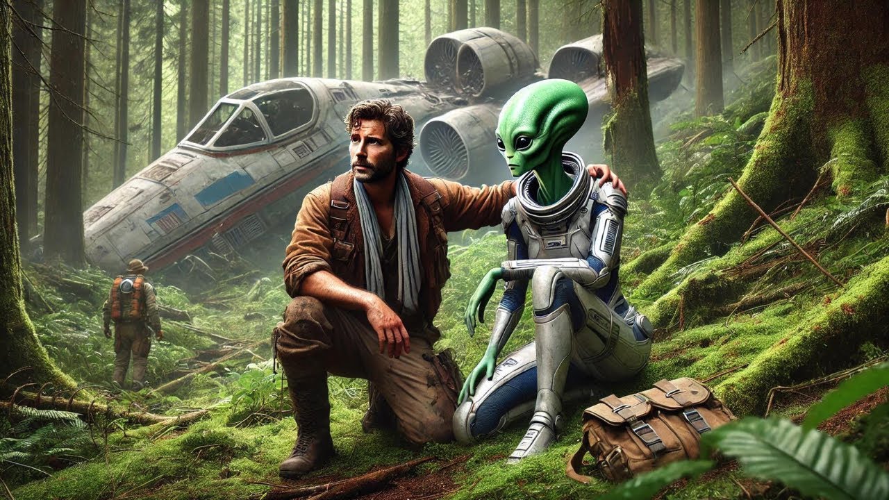 No one dared to help the fallen alien pilot on an unknown planet, so ...