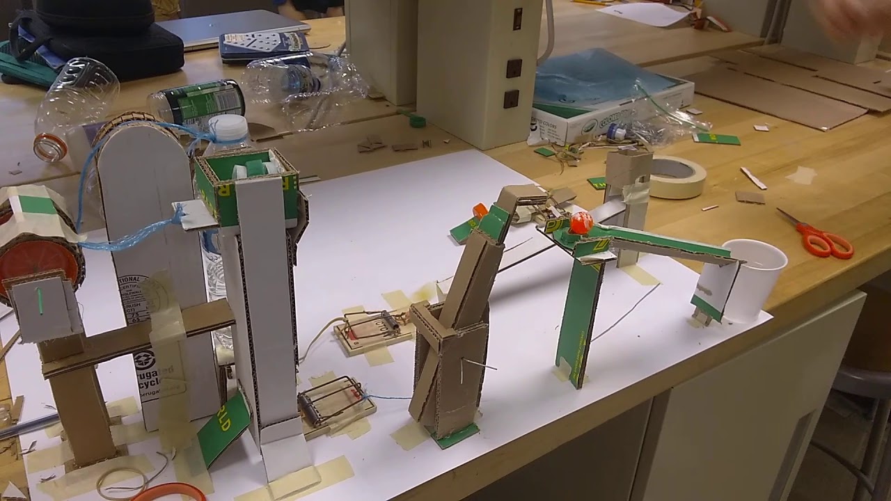 Stem 2019-2020 Rube Goldberg machine - YouTube