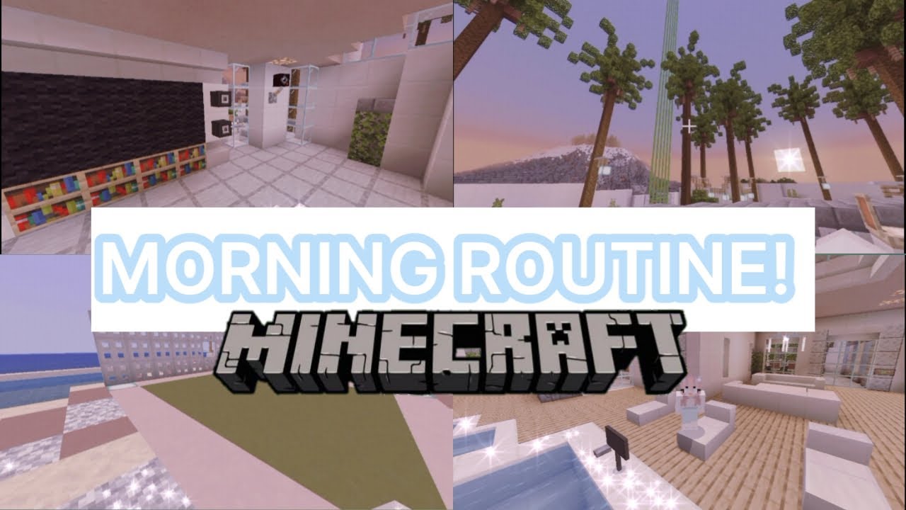 MORNING ROUTINE! || MINECRAFT INDONESIA - YouTube