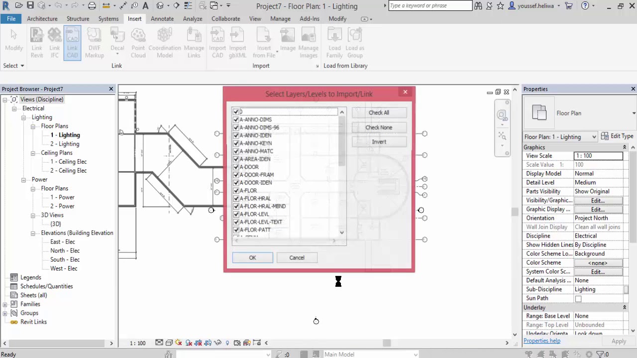 09- شرح | كورس ريفيت كهرباء وميكانيكا - Revit MEP Course | Intermediate ...