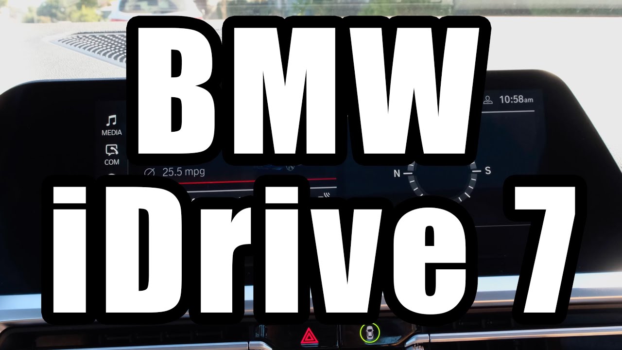 How to use BMW iDrive 7 - YouTube