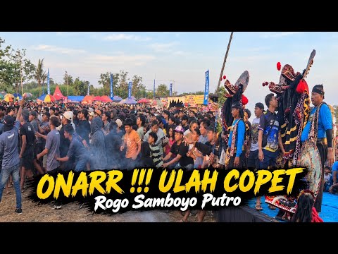 ONAR Ulah Copet !! Rampak Barongan Jaranan Rogo Samboyo Putro Live Kayunan Plosoklaten Kediri