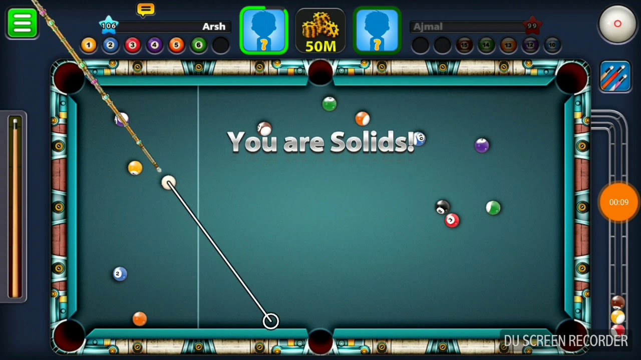 8 ball pool shots - YouTube