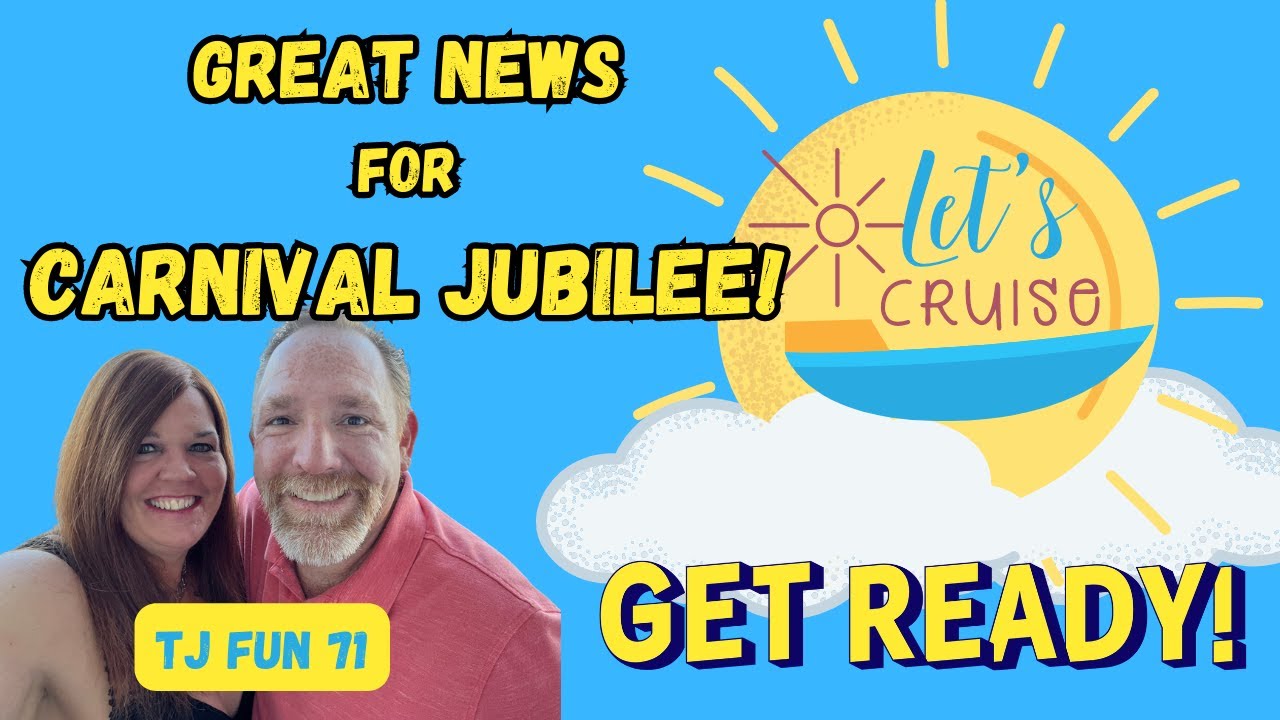 GREAT NEWS FOR CARNIVAL JUBILEE! - YouTube