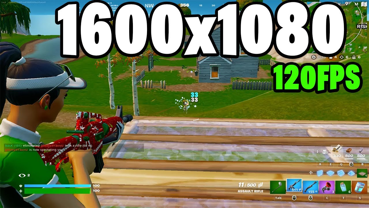 The Best Stretched Resolution for Fortnite Season OG! (FPS BOOST, 0 ...