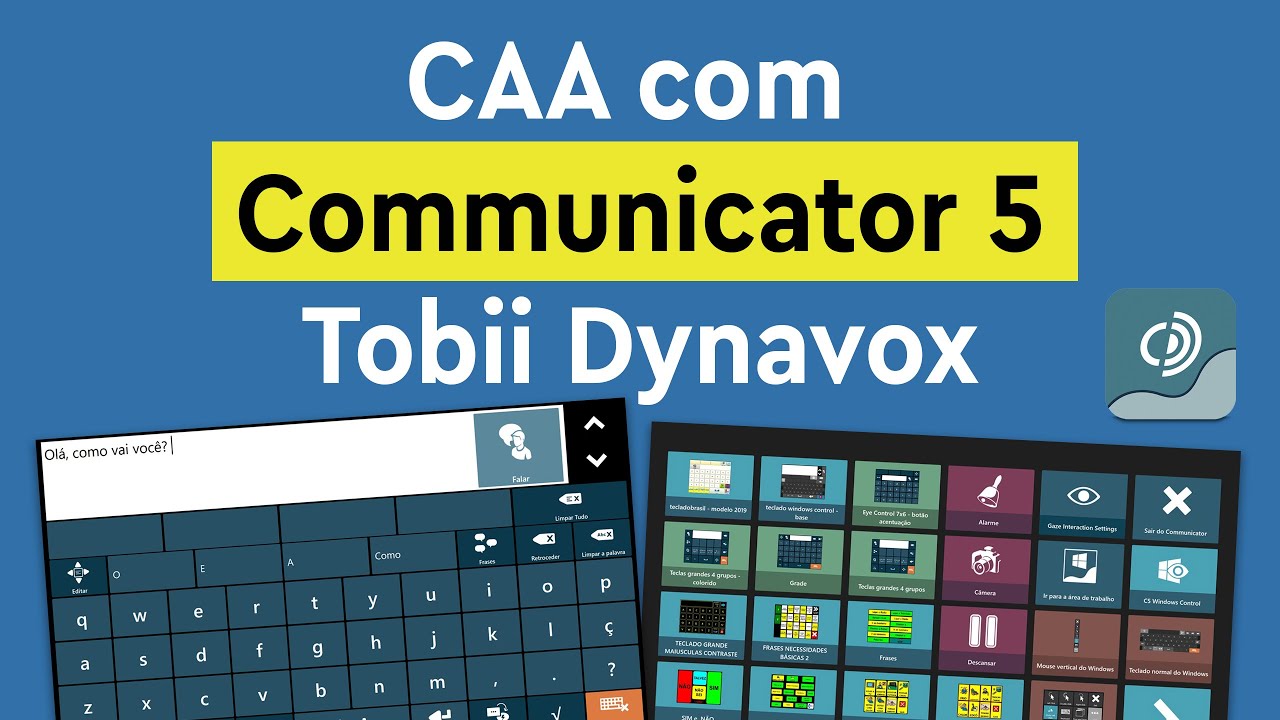 Comunicação alternativa com o Tobii Communicator 5 | Aula 013 - YouTube