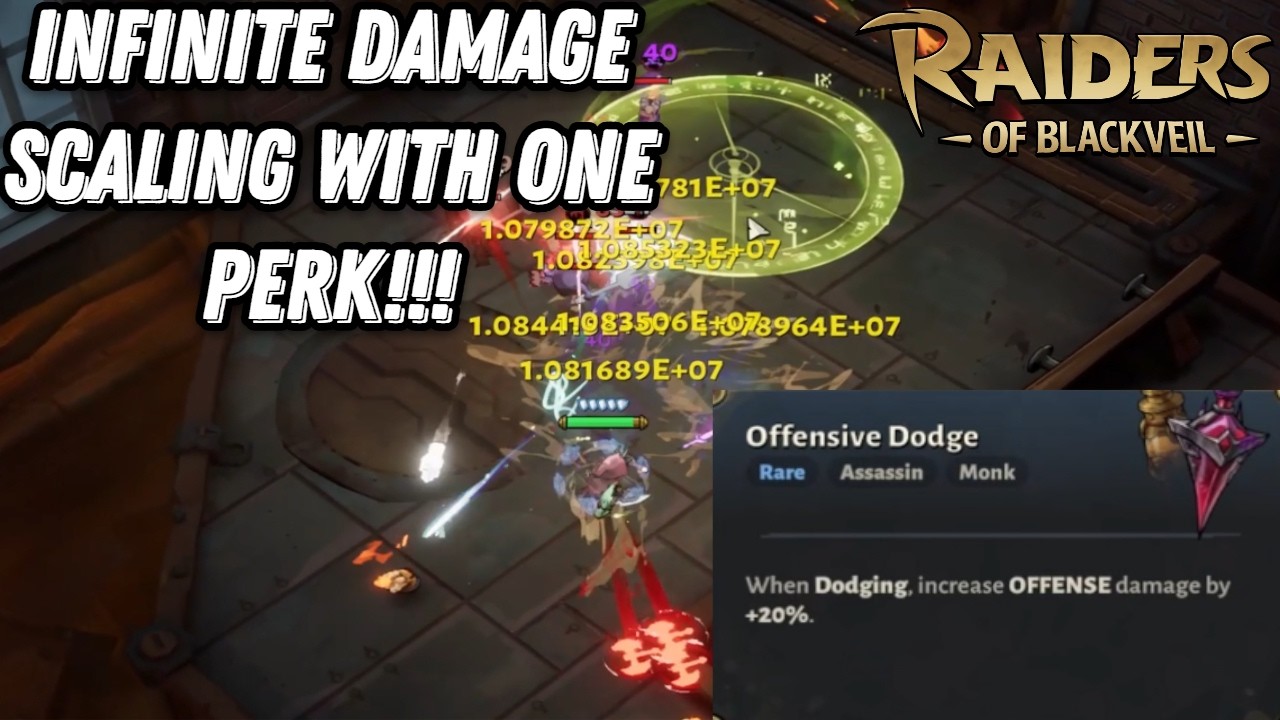 INFINITE damage scaling with ONE perk! One shotting EVERYTHING! Raiders ...