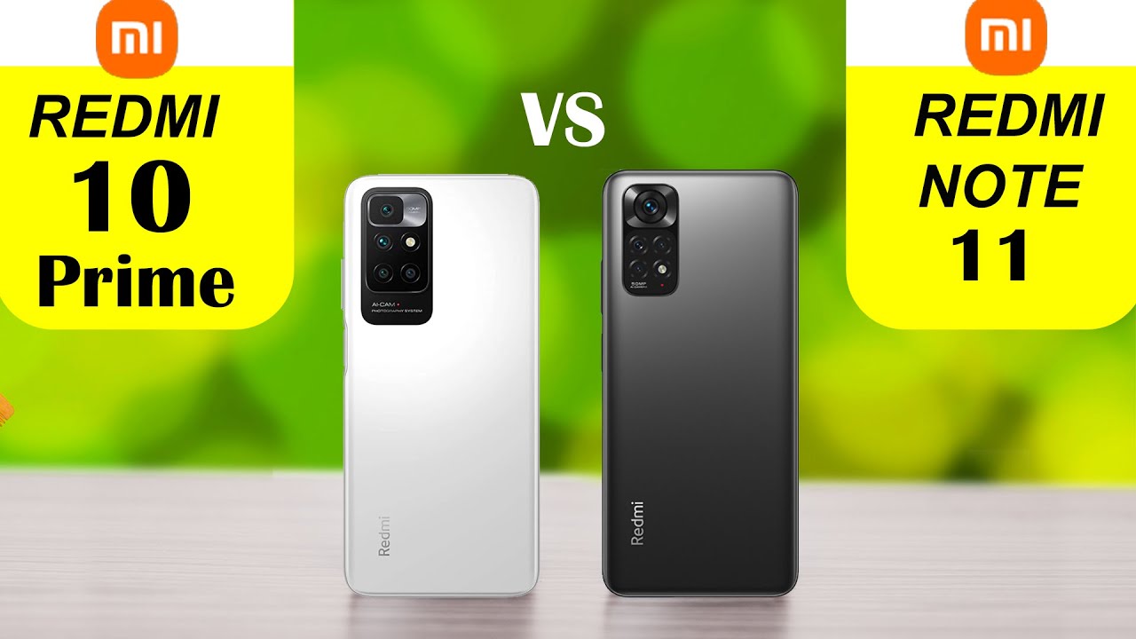 redmi 10 prime vs redmi note 11 - YouTube