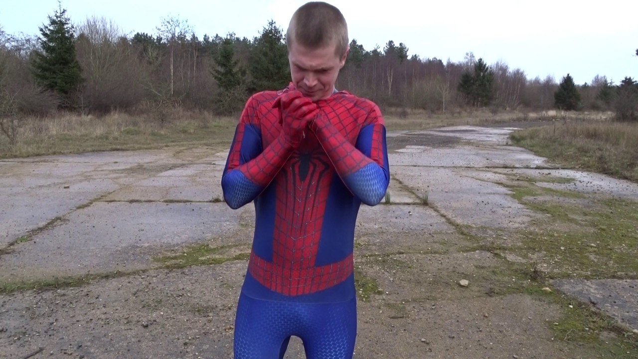 Spiderman plus wetsuit! - YouTube