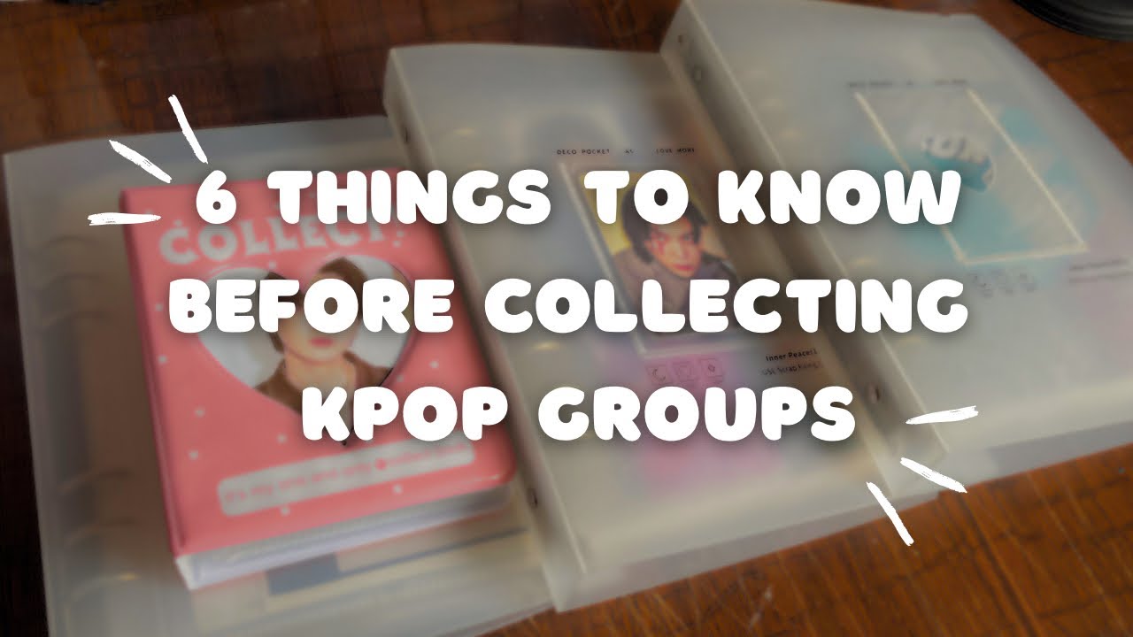 A beginner's guide to start collecting kpop groups' merch - YouTube