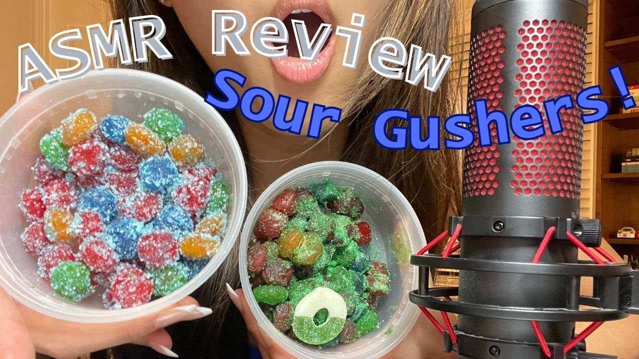 Viral TikTok SOUR Gushers Review/Mukbang - YouTube