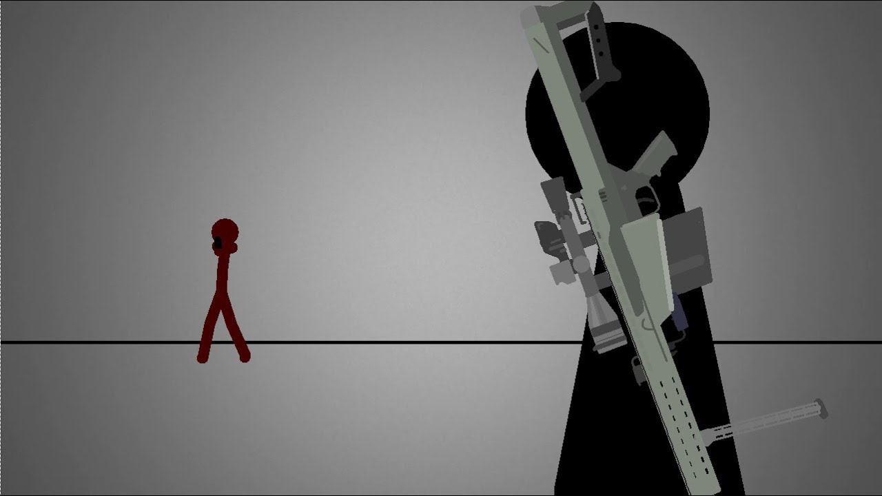 One vs many stickman animation [pivot] - YouTube