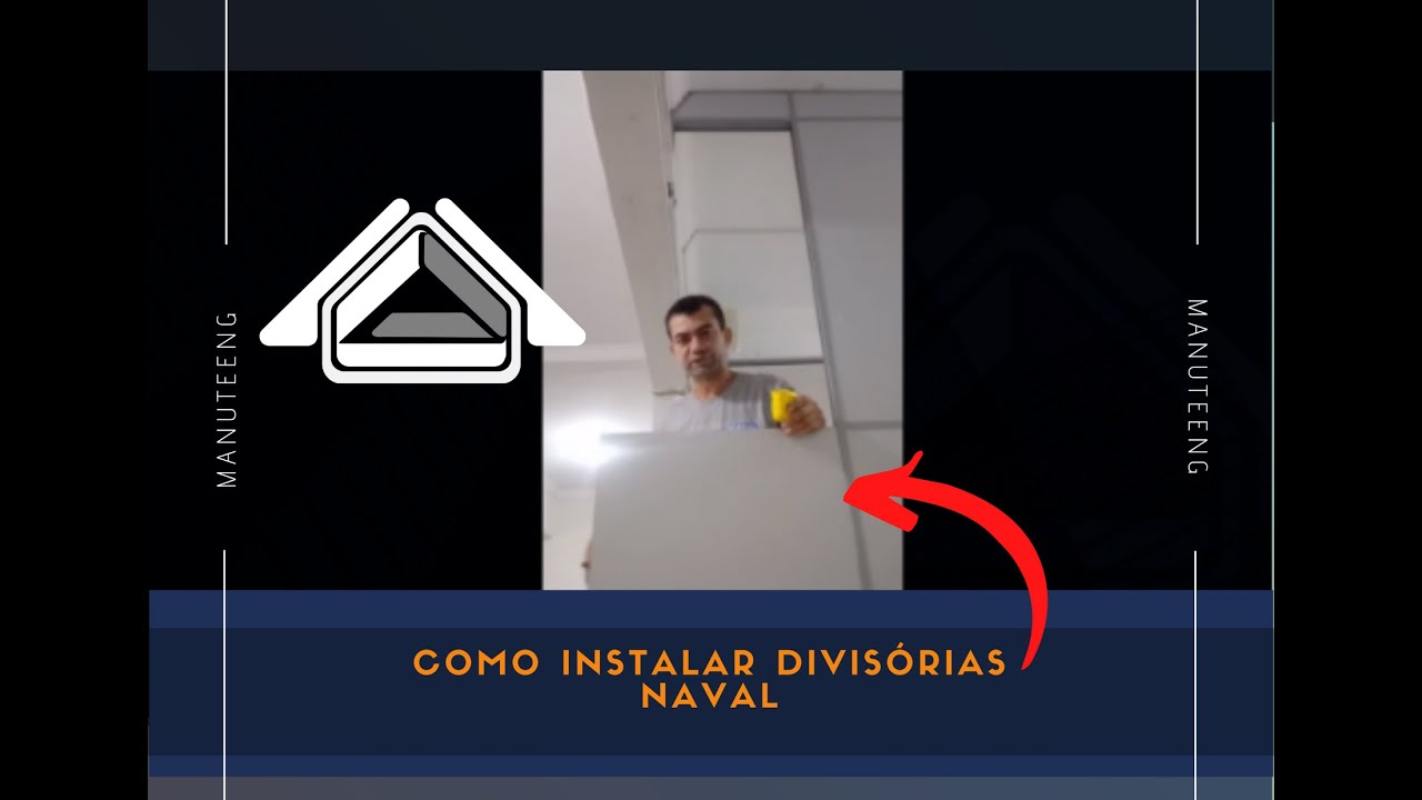 Como instalar divisórias naval - breve passo a passo de como fazer ...