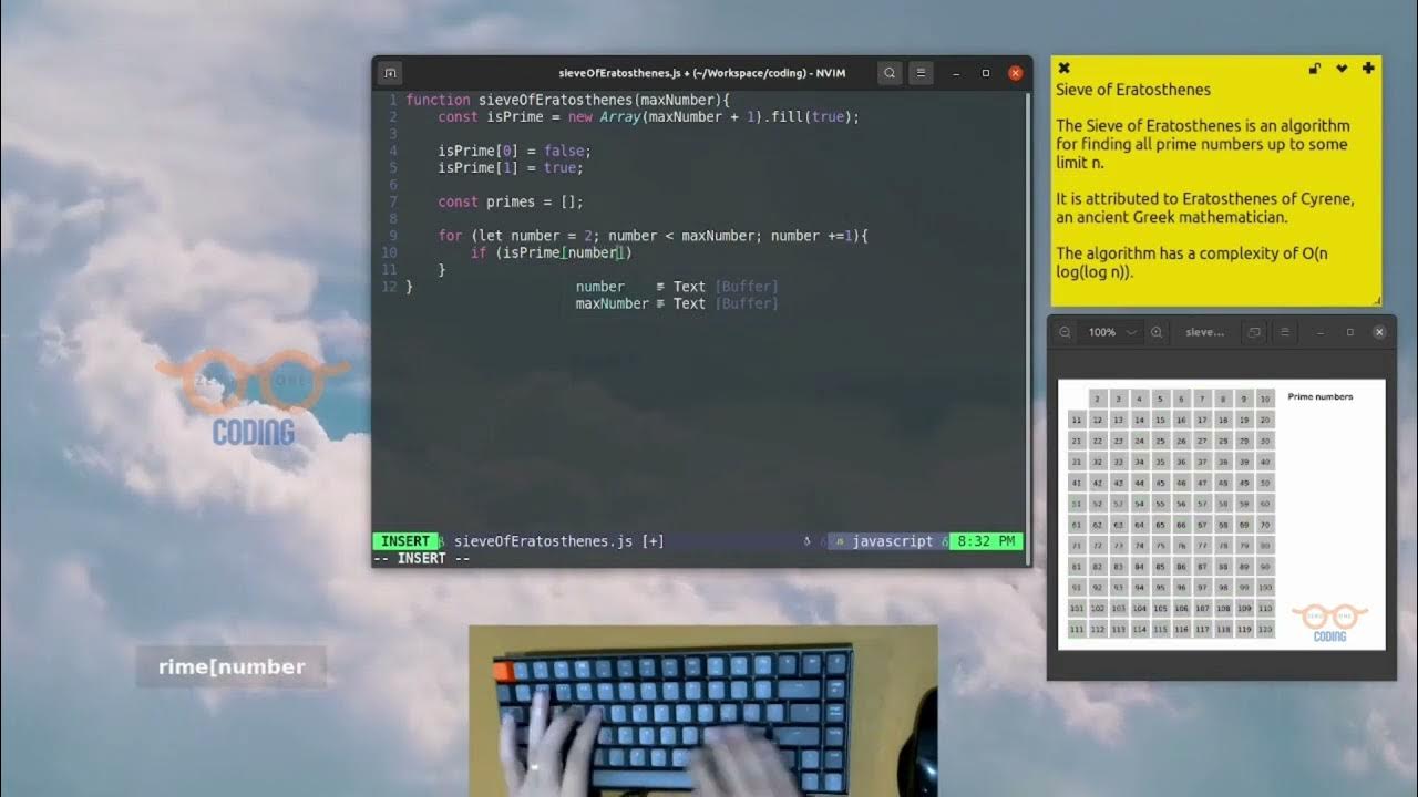 Coding Interview JavaScript - Sieve of Eratosthenes |Algorithm and Data Structure | ASMR ...