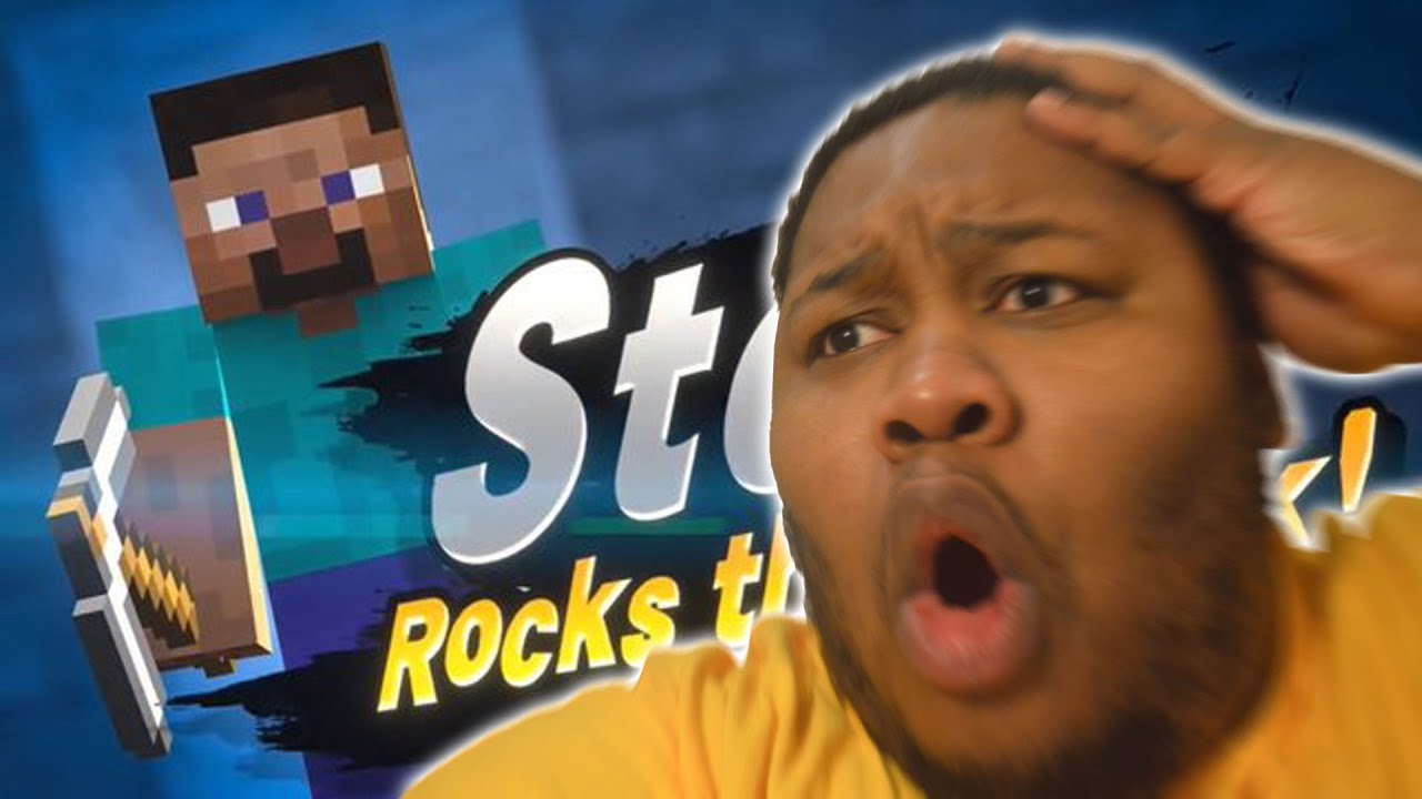 Super Smash Bros. Ultimate Minecraft Steve REACTION.... SALT - YouTube