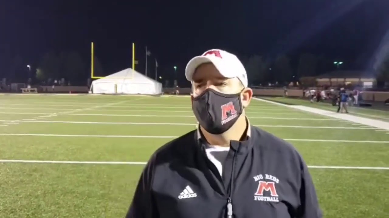 Muskegon coach Shane Fairfield discusses win over Zeeland East - YouTube