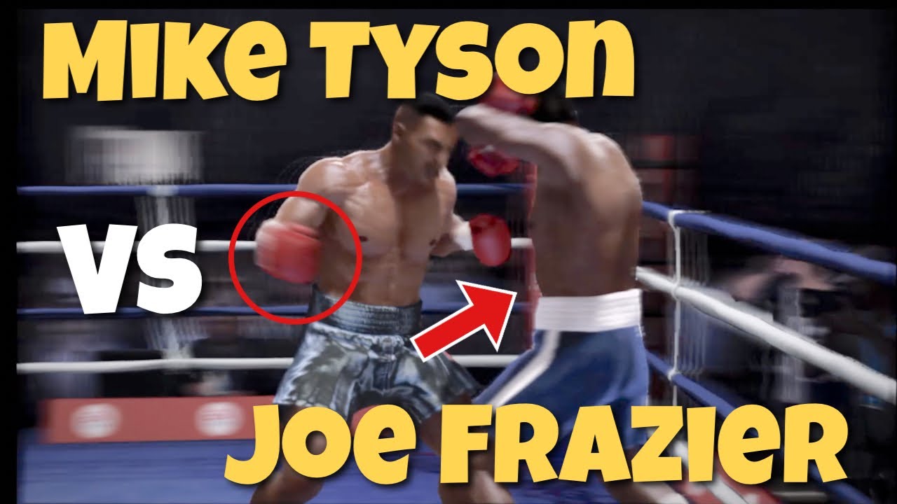 Mike Tyson Putting in Work On Joe Frazier Mike Tyson has CRAZY Combos ...