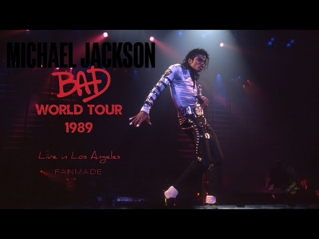 Michael Jackson Bad Tour 1989