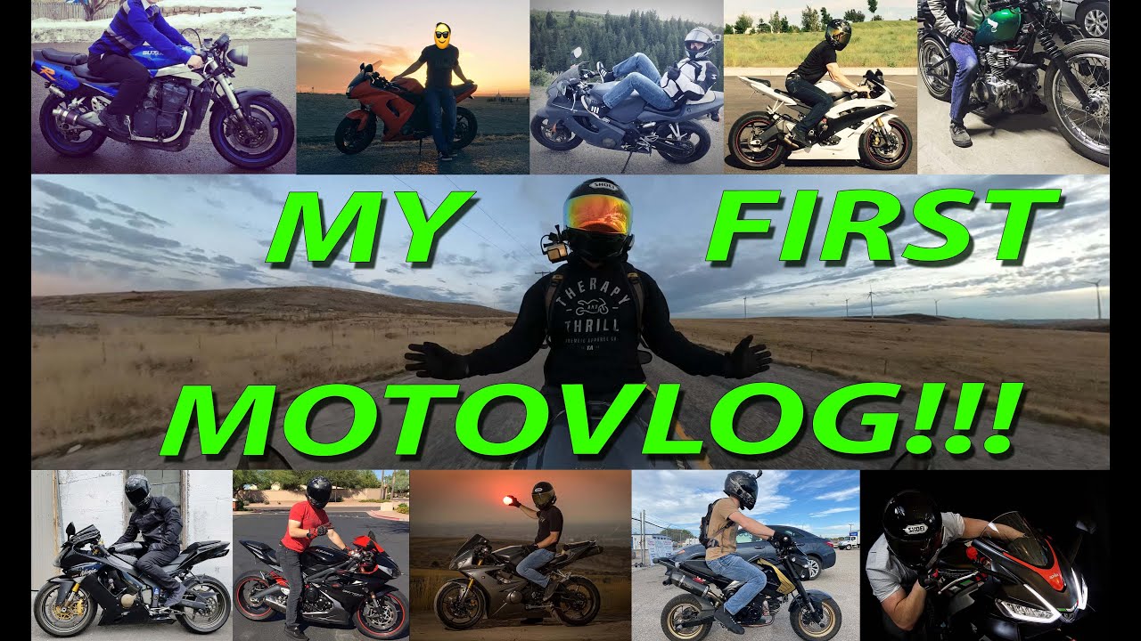 First Motovlog! "Introductions & Motorcycles" Part 1/2 - YouTube