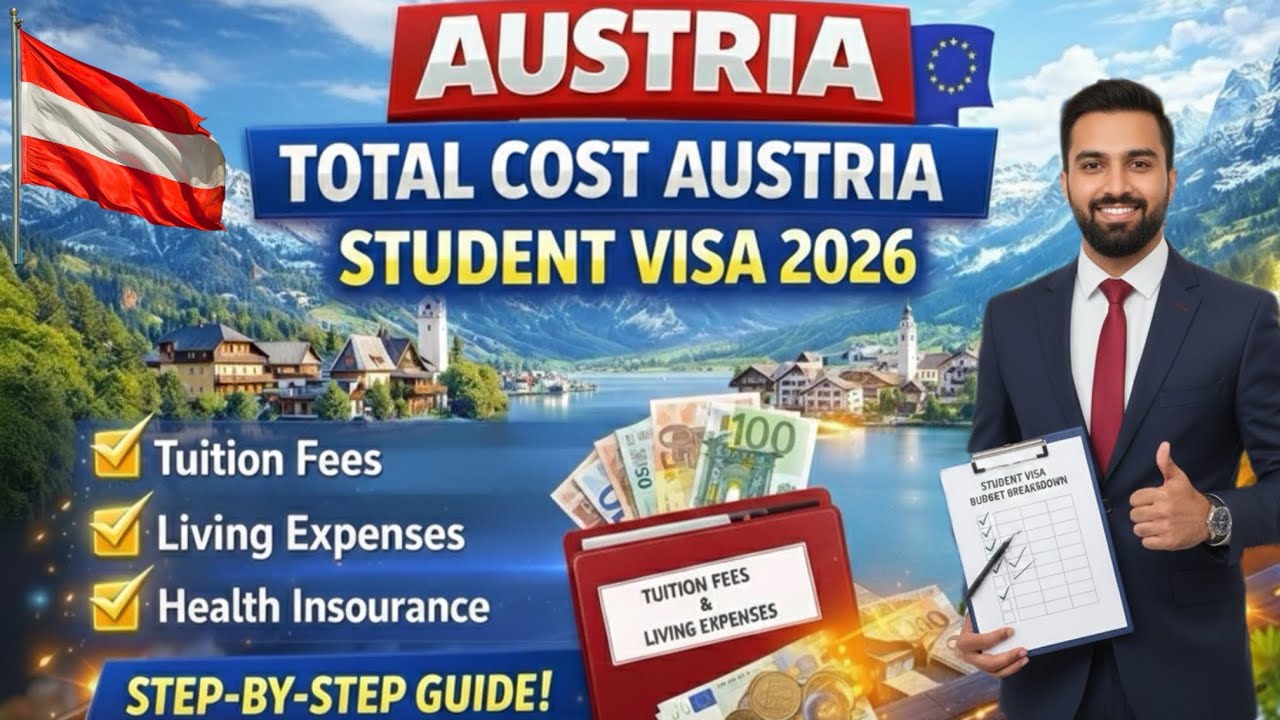 Study in Austria 2026: Full Student Visa Cost, Living Expenses, and ...