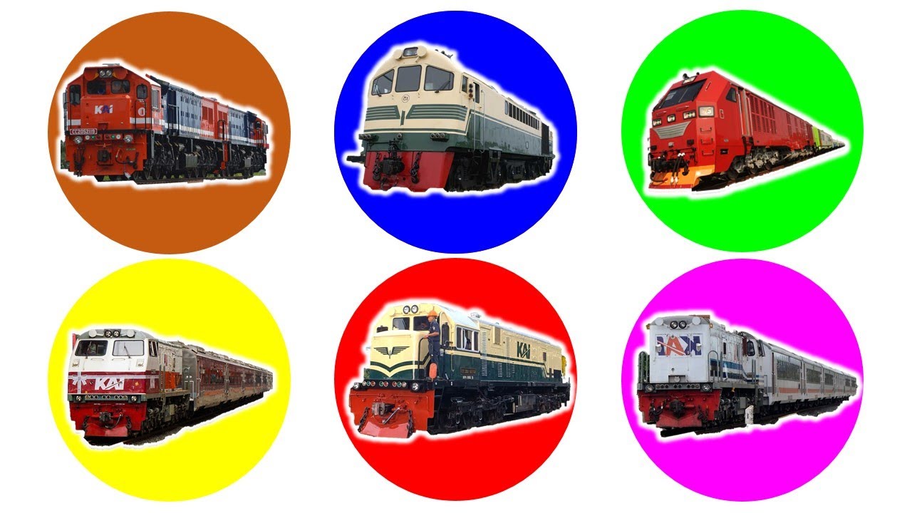 SpinWheel Kereta Api Vintage,CC 300, KAI CC 200, CC 201, KAI CC 206 ...