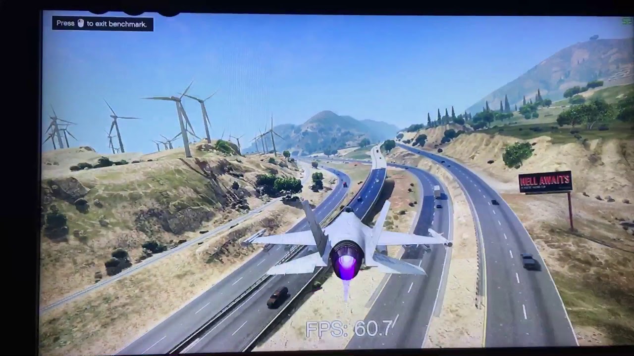 GTA V - GTX1070 Benchmark 1080p FullHD with AMD A10 APU - YouTube