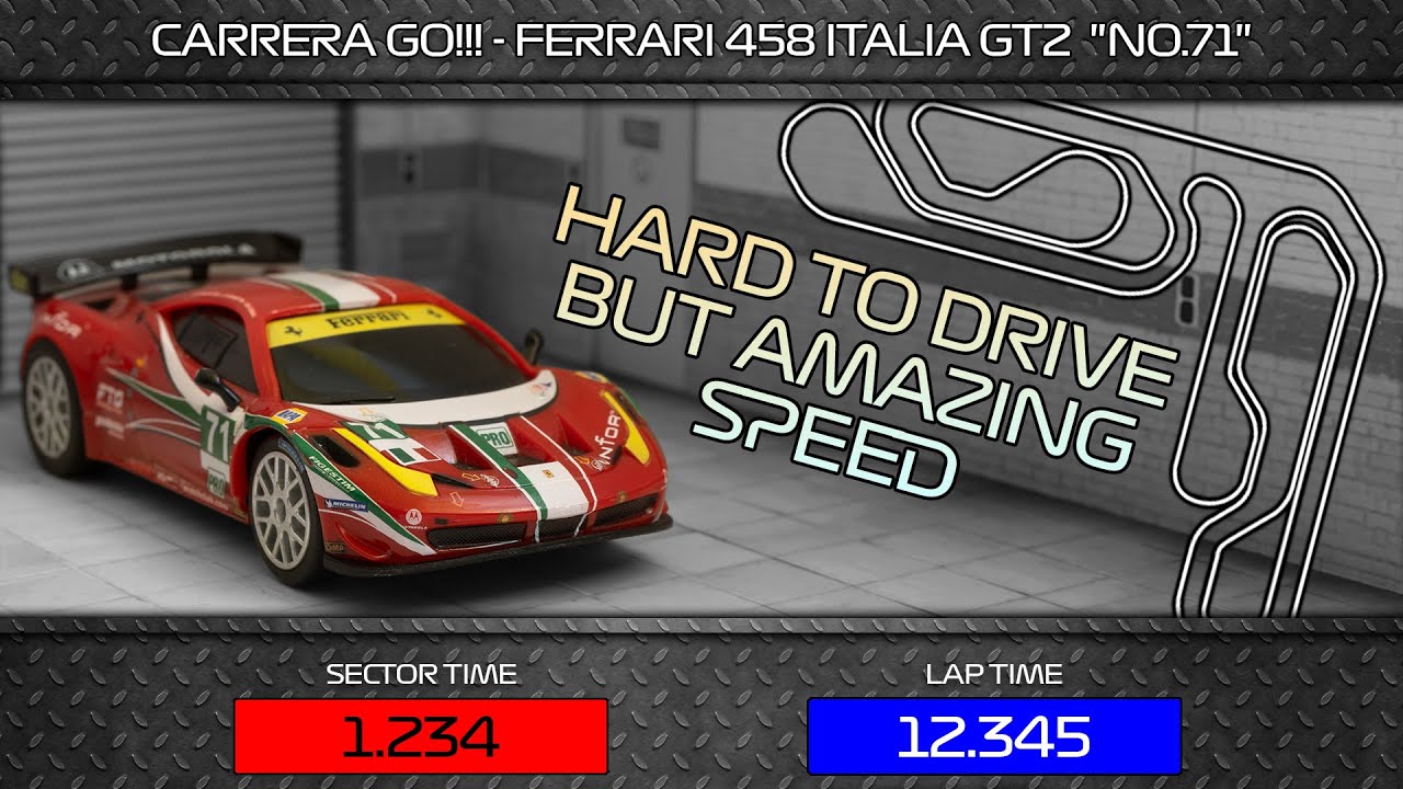 61277 Carrera Go!!! - Ferrari 458 Italia GT2 AF Corse Waltrip "No.71 ...