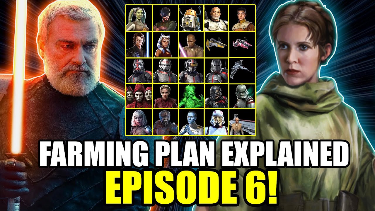 How Long To Get To Level 85 F2P In 2025 Farming Plan!! | SWGoH #EP.6 ...