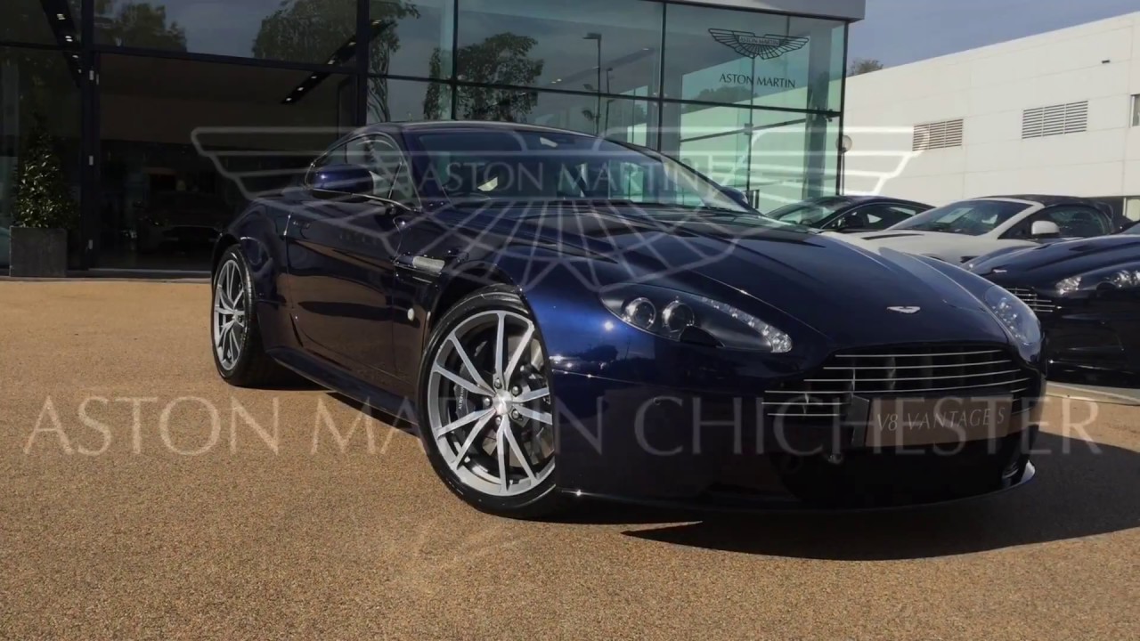 NOW SOLD - Mariana Blue V8 Vantage S Coupe available at Aston Martin ...