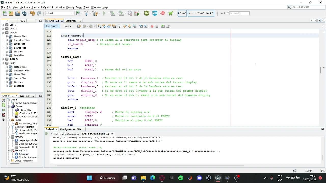 Laboratorio # 5 / UVG / 2023 / Displays multiplexados - YouTube