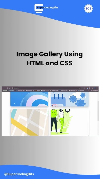 Image Gallery Using Html And Css Supercodingbits Coding Webdevelopment Html5 Images 