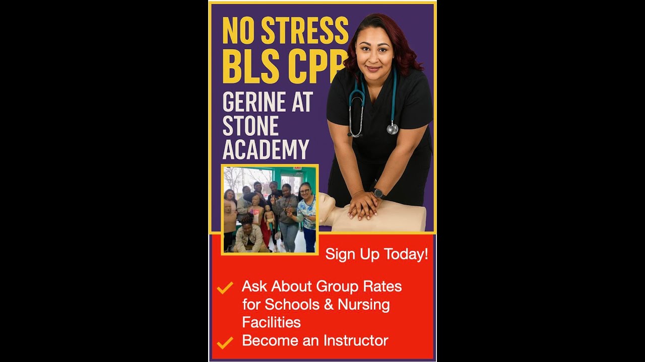 No Stress BLS - CPR - YouTube