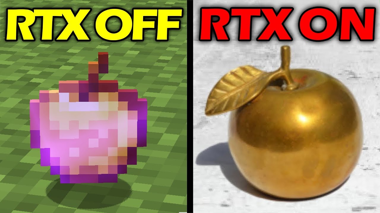 rtx on vs rtx off - YouTube