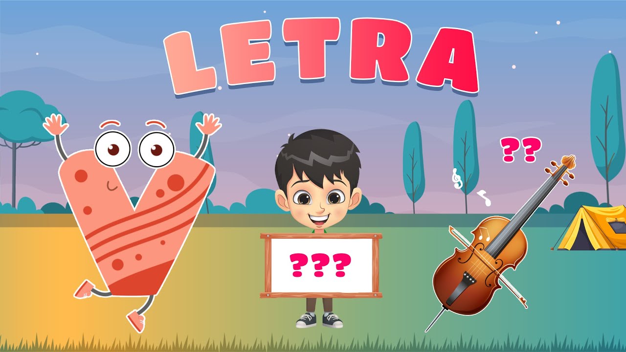 Spanish Letter V | Educational Alphabet for Toddlers and Children ...
