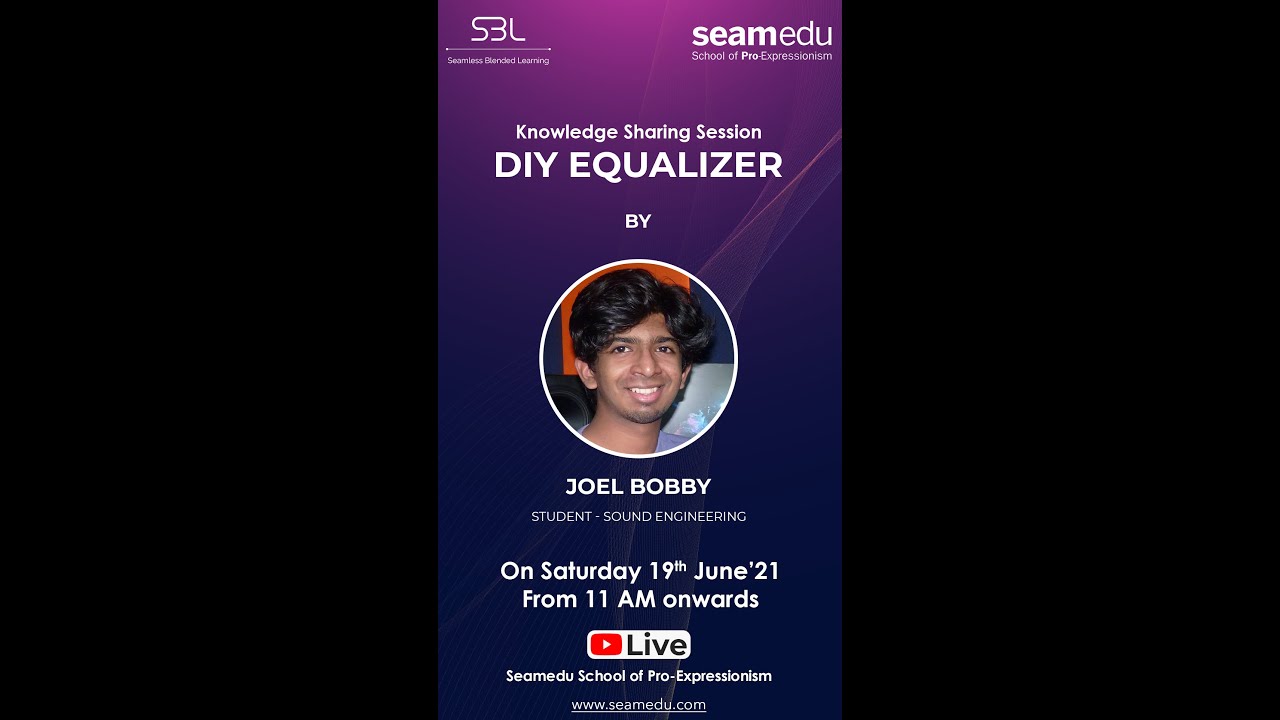 Knowledge Sharing Session - DIY Equalizer by Joel Bobby - YouTube