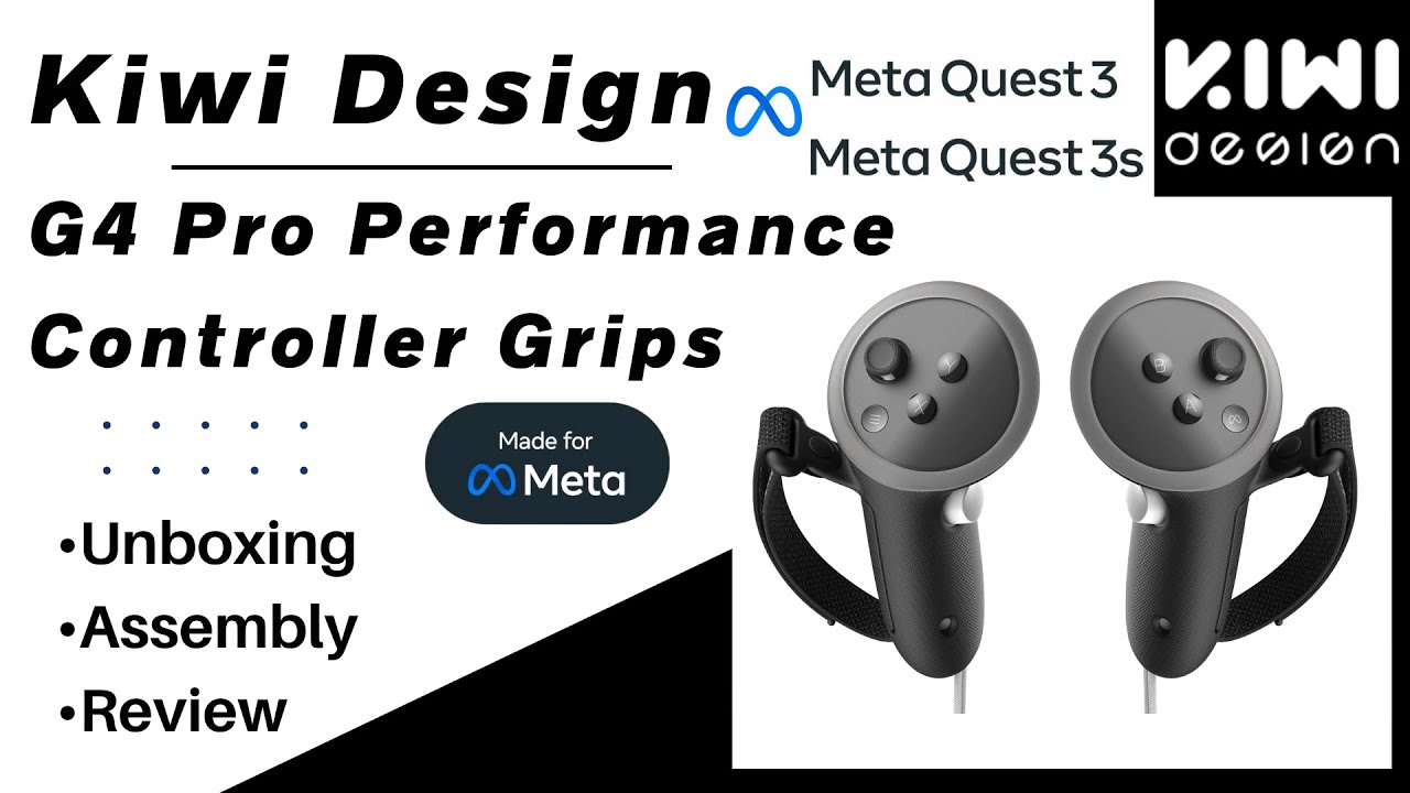 G4 Pro Performance Controller Grips for Meta Quest 3 & 3s - Unboxing ...