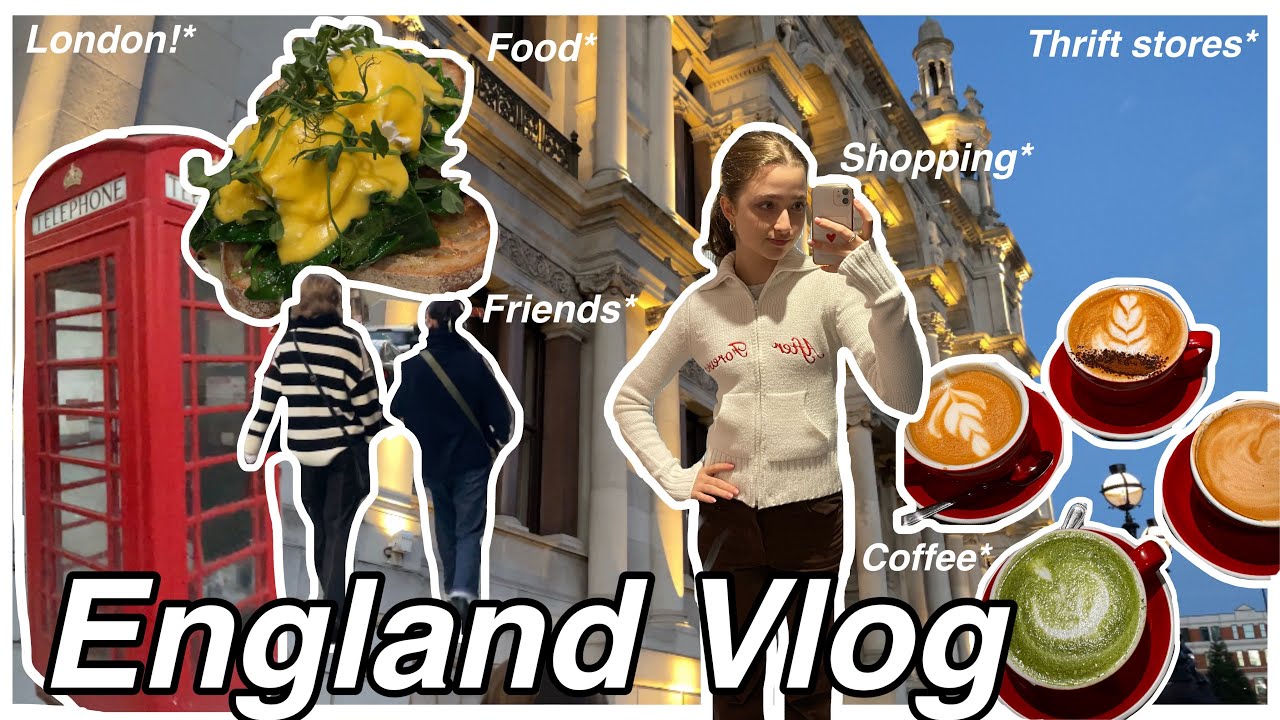 ENGLAND VLOG - London, Brighton and home for the holidays - YouTube