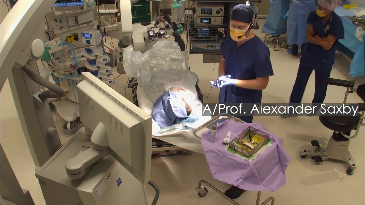 Endoscopic Ear Surgery Live (Realtime) Surgery Demonstration - YouTube