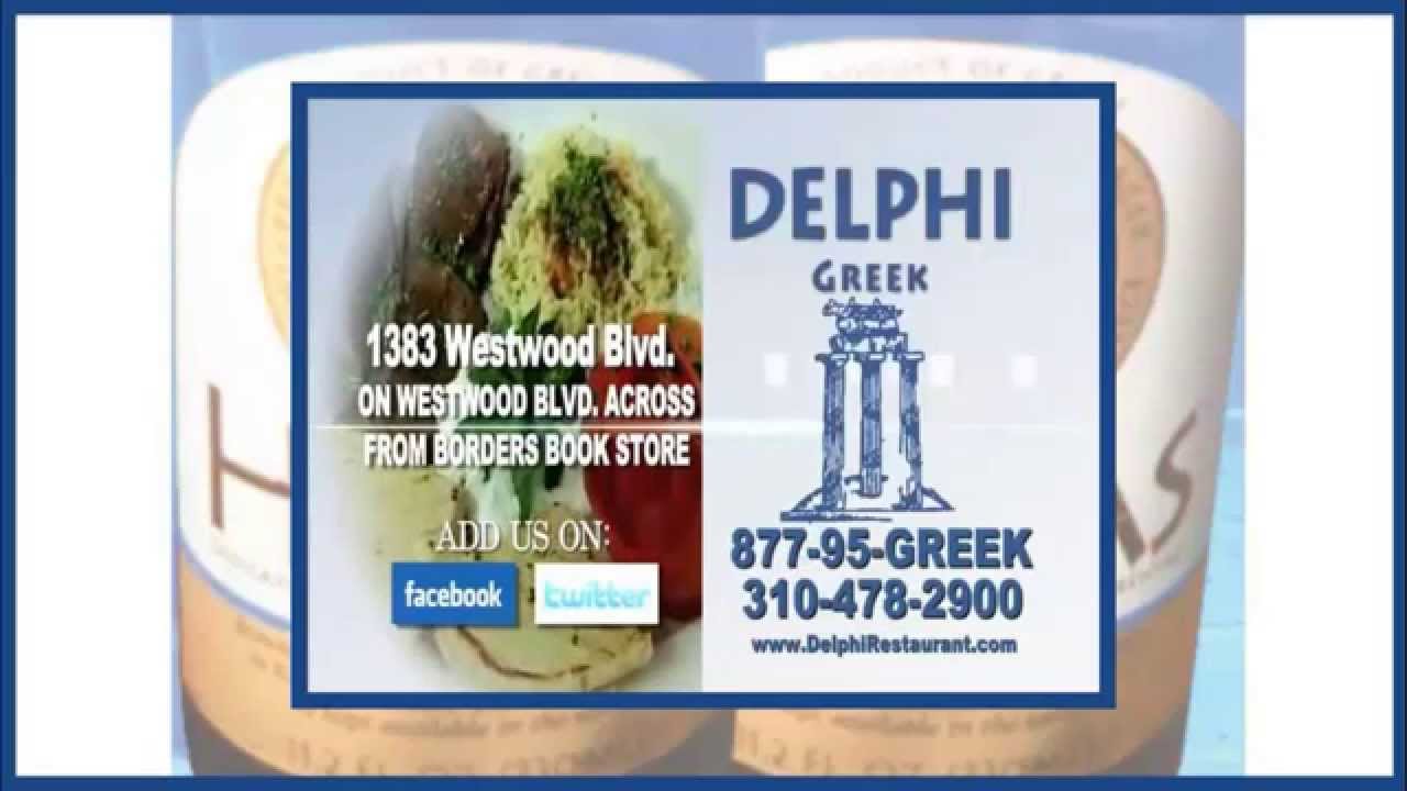DELPHI GREEK RESTAURANT Menu 2015 - YouTube