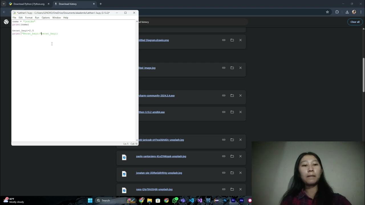 Python | Instalasi dan Dasar-Dasar Python - YouTube