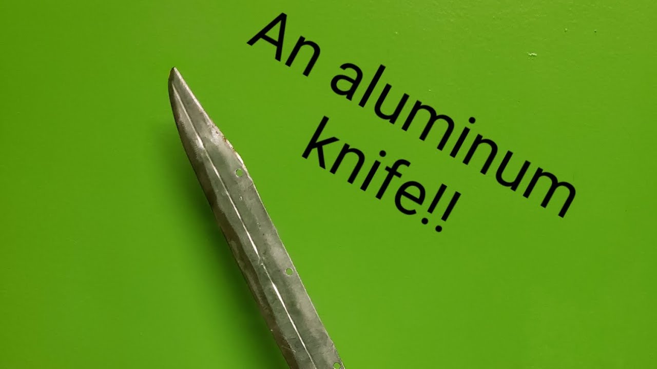 Making A Knife Without A Forge YouTube Making A Knife Without A Forge YouTube