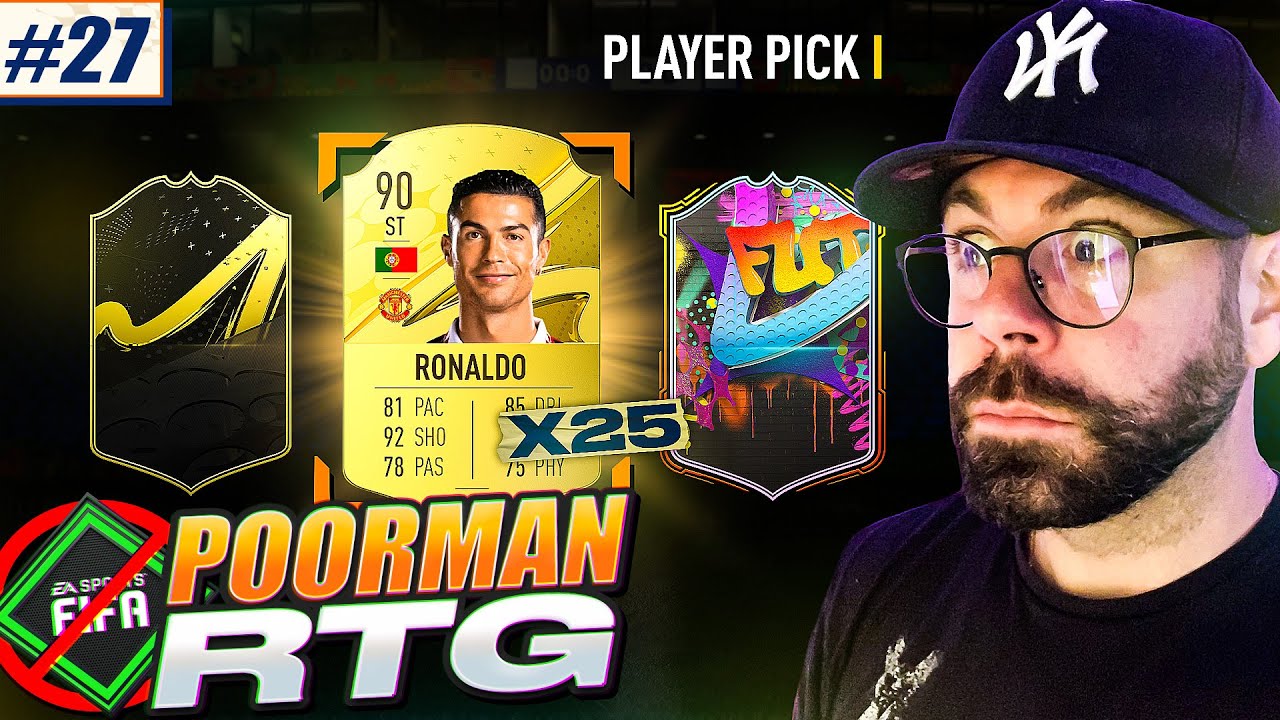 WE GOT RONALDO!!!! Opening 25x PLAYER PICK PACKS!! OUT OF POSITION ...