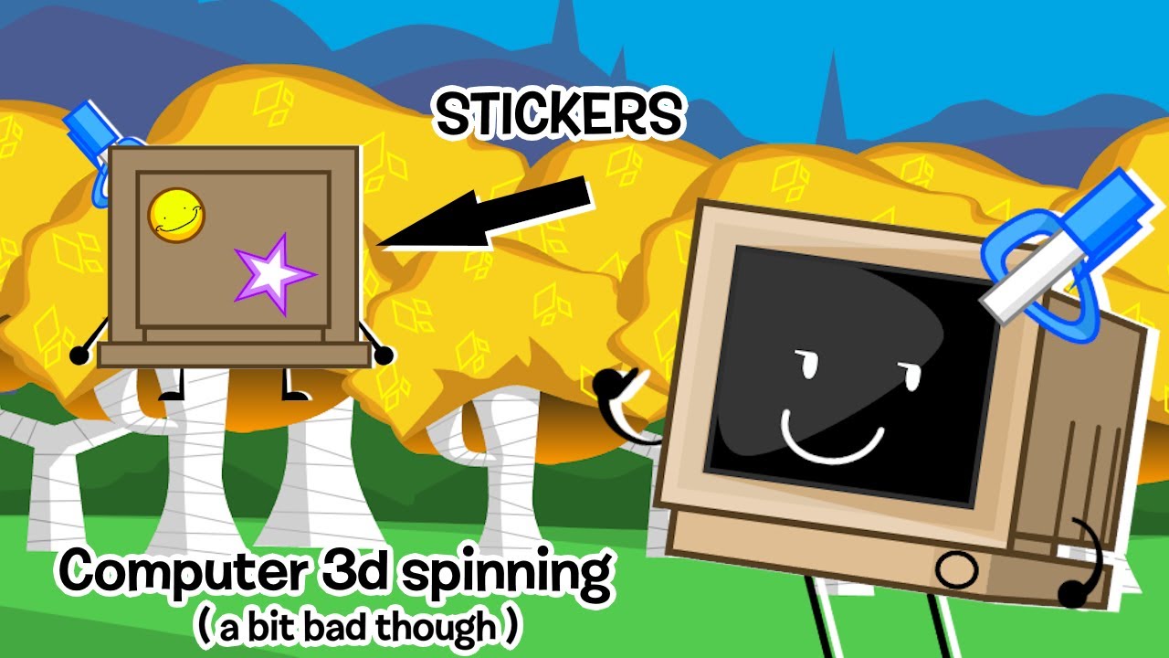 Computer spinning ( a bit bad though ) - YouTube