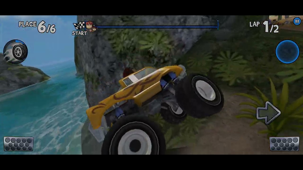 Beach Buggy Racing game/ BB Racing game - YouTube