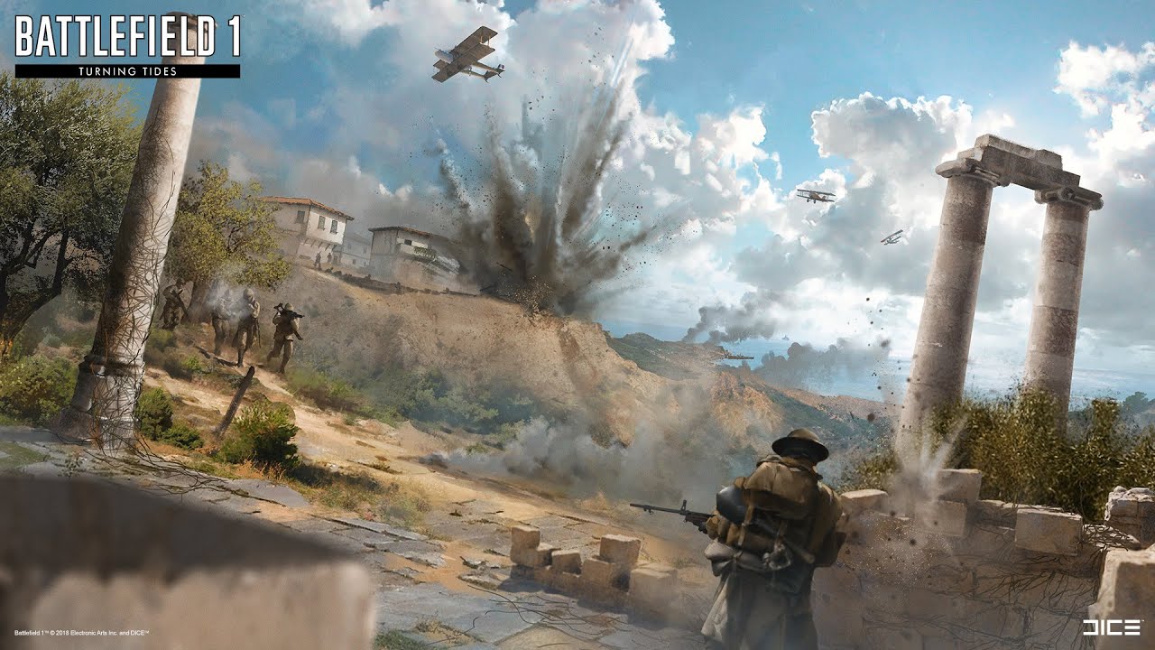 Battlefield 1 Achi Baba Defense (No commentary) (Ottoman Empire) - YouTube